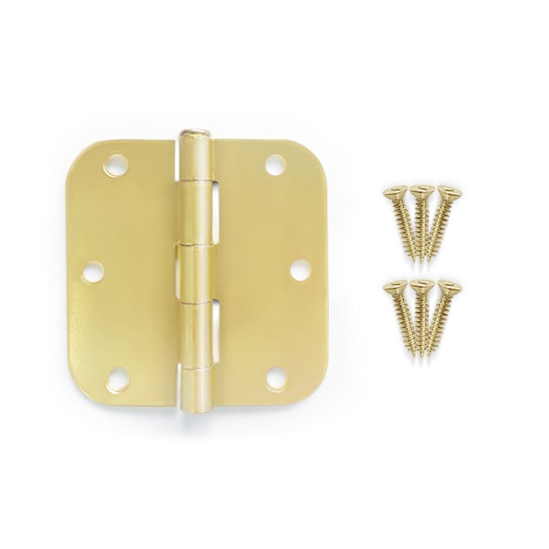 Radius Full Mortise Butt Hinges, 2 PCs