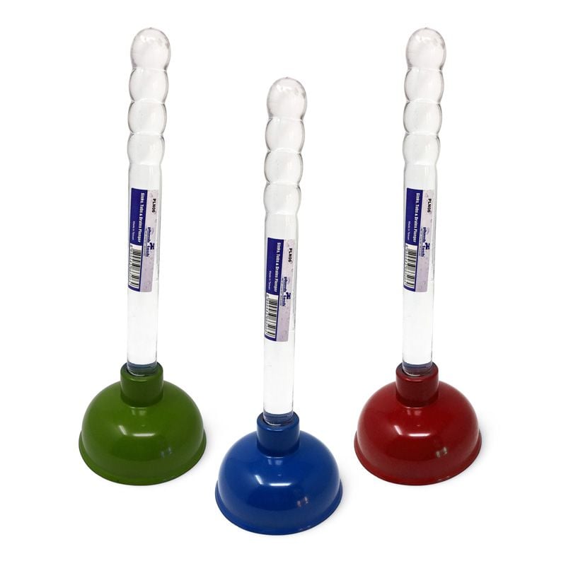 4" Sink And Tub Plunger With 10" Handle | Plumb Tech | Buy Bulk Hardware